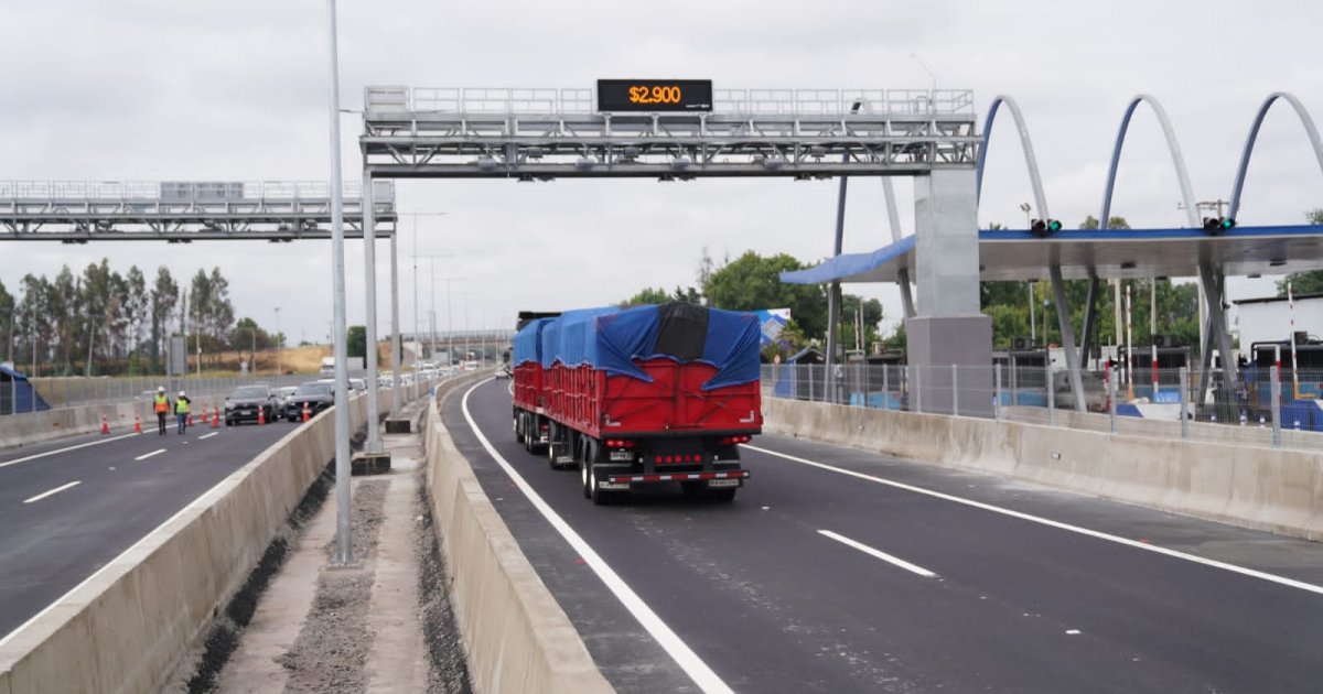 Inauguran sistema de pórticos de telepeaje en la plaza Quinta de la ...